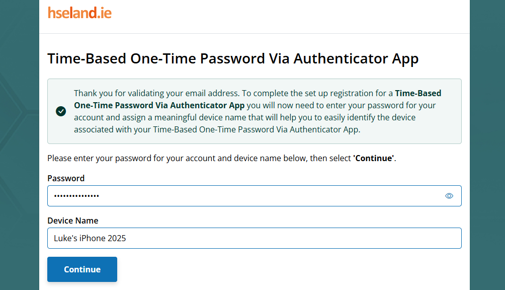 HSeLanD Security - Set up Multi-factor Authentication – HSeLanD Support